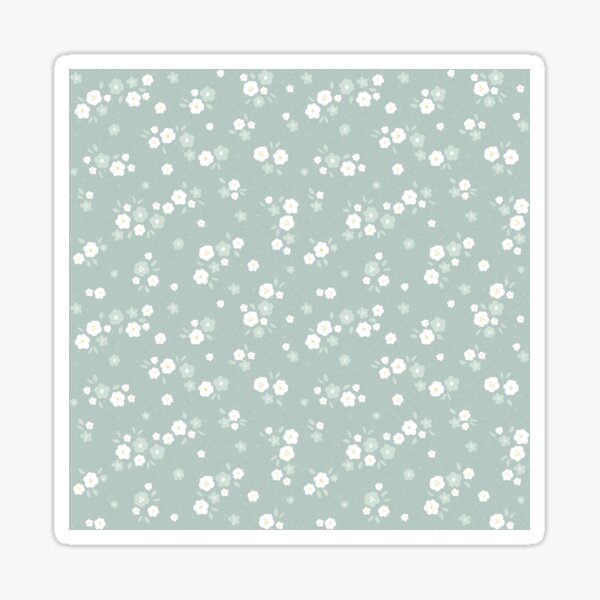 "Hallie floral steel" Sticker by sunshinestudiod | Redbubble