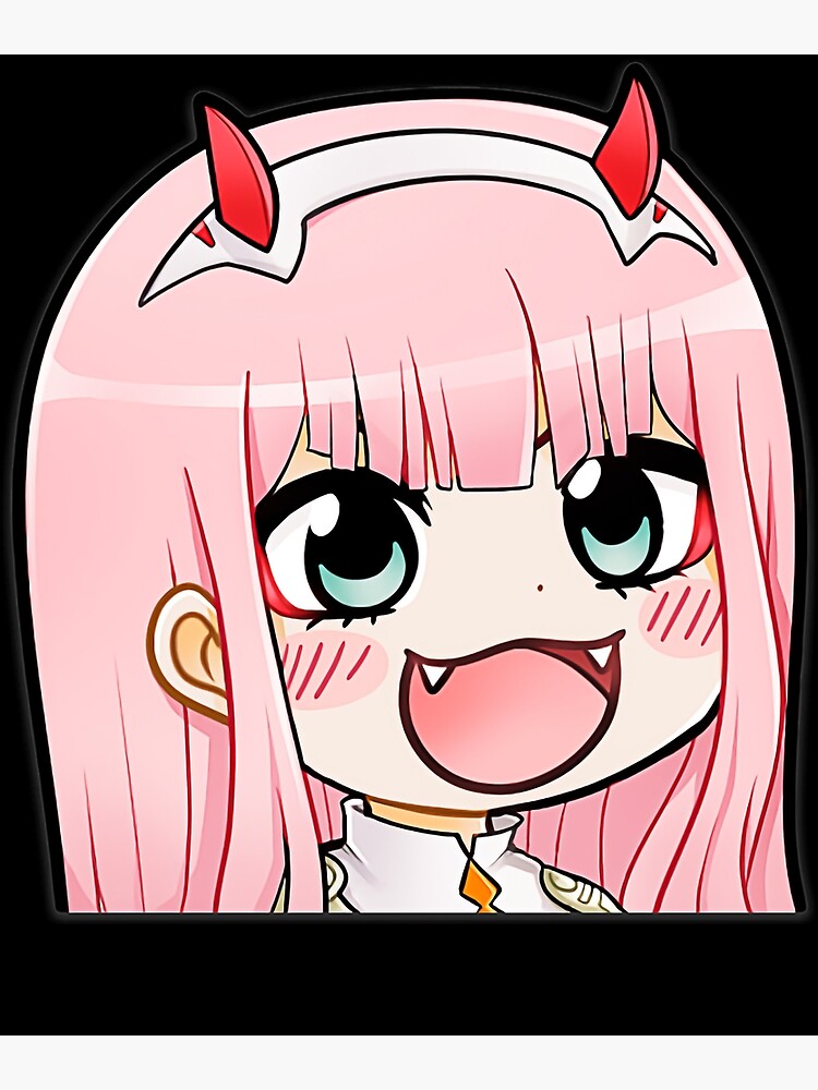 "Darling In The Franxx Zero Two Chibi" Poster for Sale by ...