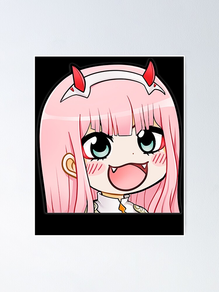 "Darling In The Franxx Zero Two Chibi" Poster for Sale by ...