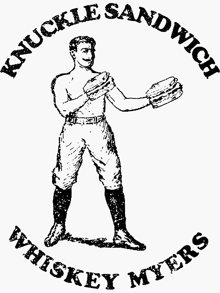 "Knuckle Sandwich" Sticker for Sale by barrowska | Redbubble