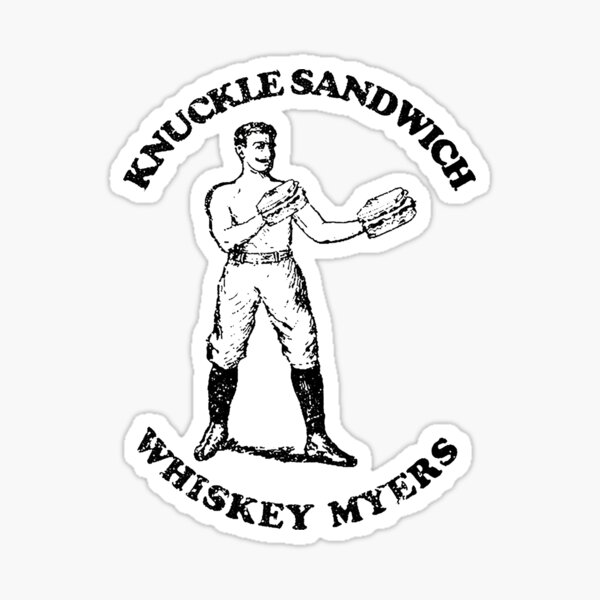 "Knuckle Sandwich" Sticker for Sale by barrowska | Redbubble