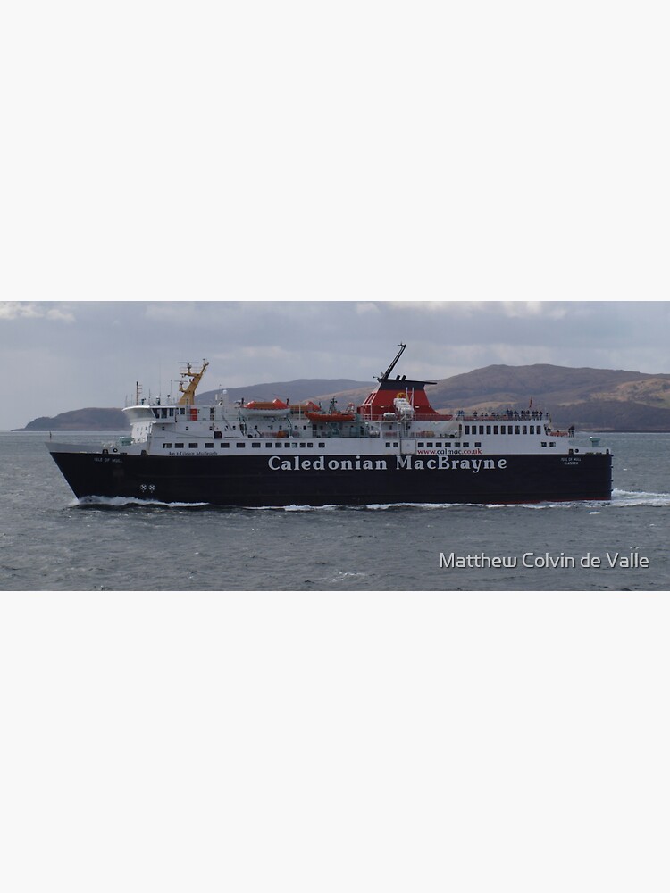 "Caledonian MacBrayne - Isle of Mull" Sticker for Sale by mdevalle ...