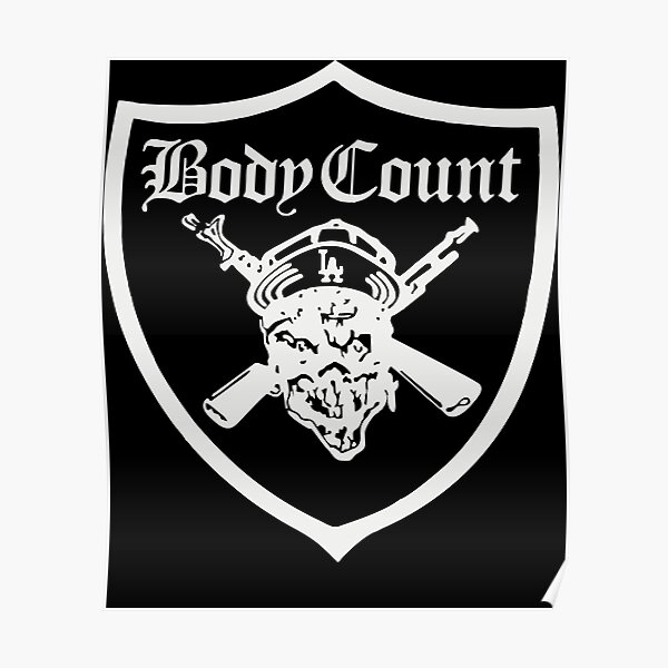 "Body Count logo " Poster for Sale by kathleenwalton | Redbubble
