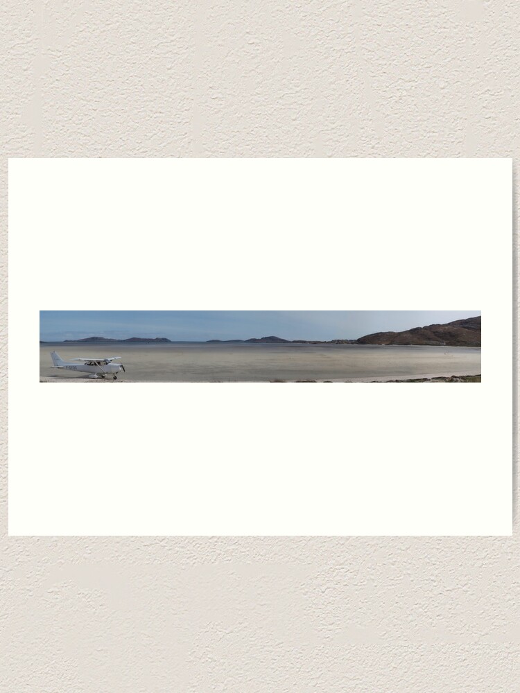 "Barra Airport Runway" Art Print for Sale by mdevalle | Redbubble