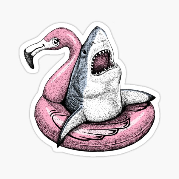 "Pool Shark" Sticker by JackWilkin | Redbubble