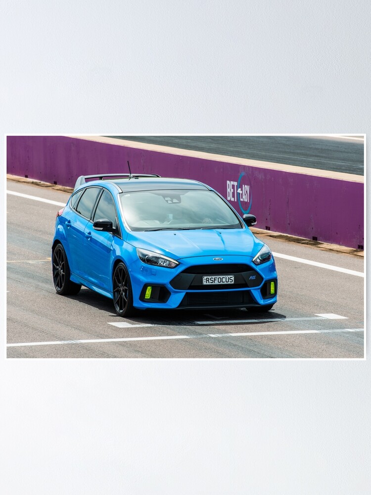 "Ford Focus RS limited Edition 2018" Poster for Sale by tauriminogue ...