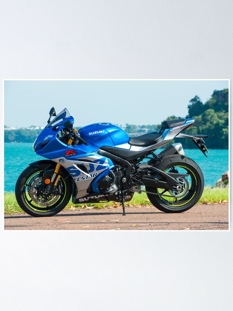 "Suzuki 2022 GSXR1000RR in Ecstar livery" Poster for Sale by ...