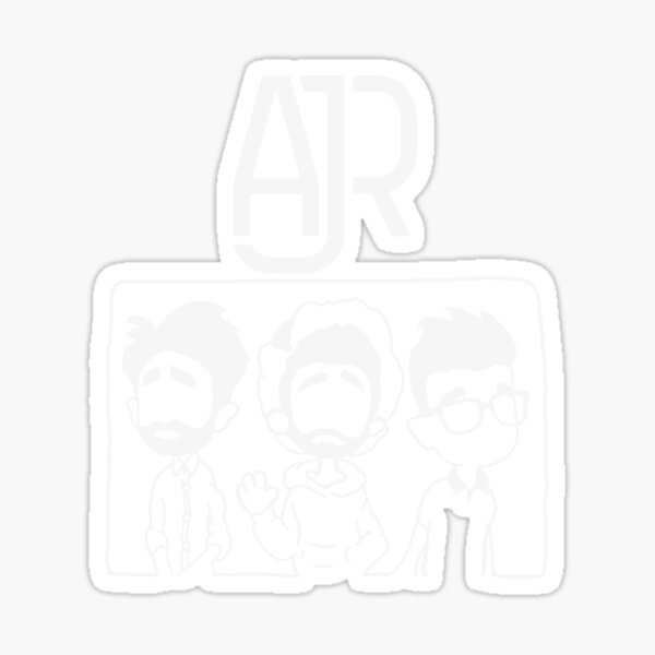 "AJR" Sticker for Sale by isfartahmid | Redbubble