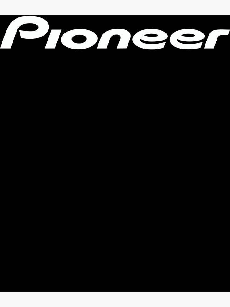 " Pioneer Logo " Poster for Sale by lauriekl | Redbubble