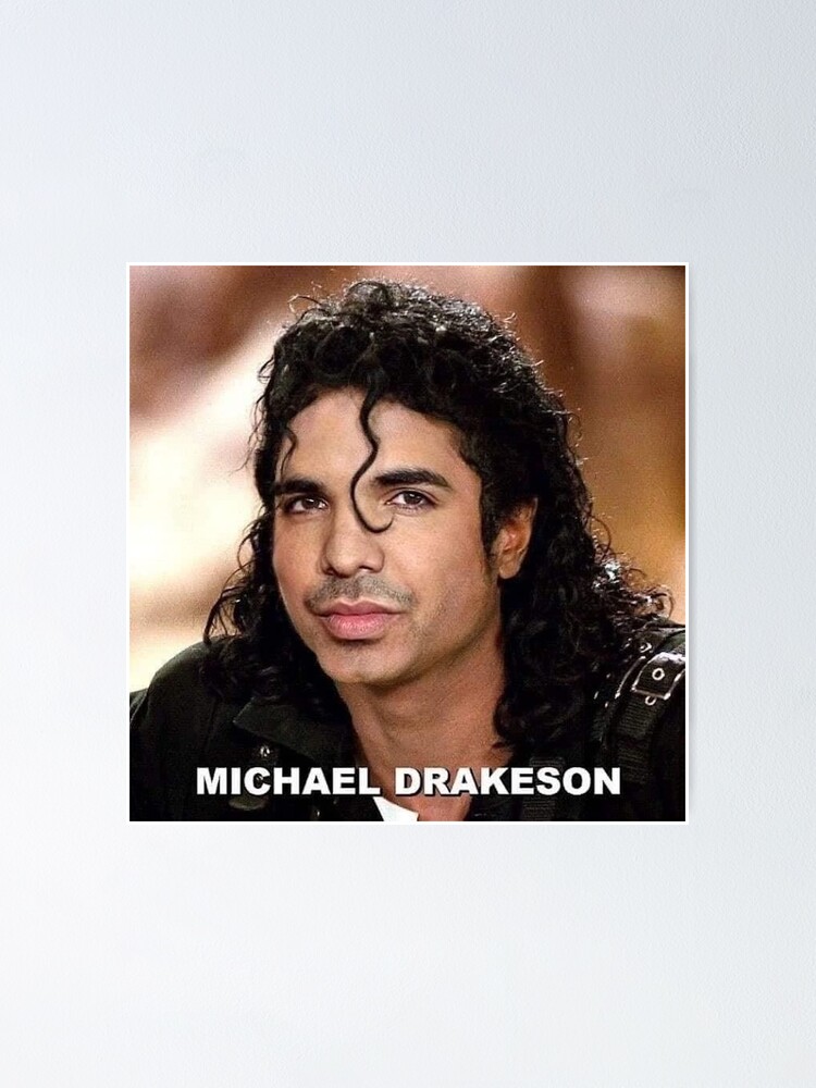 "Michael jackson x drake" Poster for Sale by FunkisDesignes | Redbubble