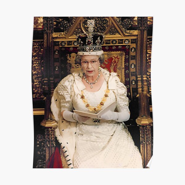 "HM Queen Elizabeth II London Professional Photo HD" Poster for Sale by ...