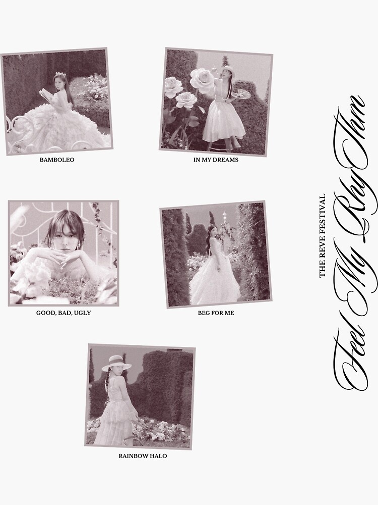 "feel my rhythm reve ver" Sticker for Sale by bearlymac | Redbubble