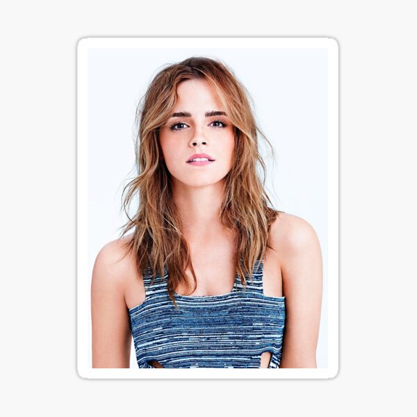 "Picture Emma Watson Funny Gifts Boy Girl" Sticker for Sale by ...