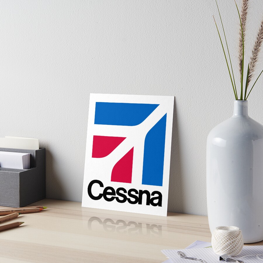 "Cessna Logo " Art Board Print by isidrogaines | Redbubble