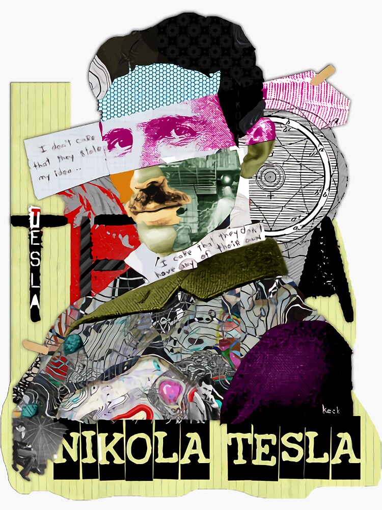 "Nikola Tesla Ct2" Sticker for Sale by ChristherQuasR | Redbubble