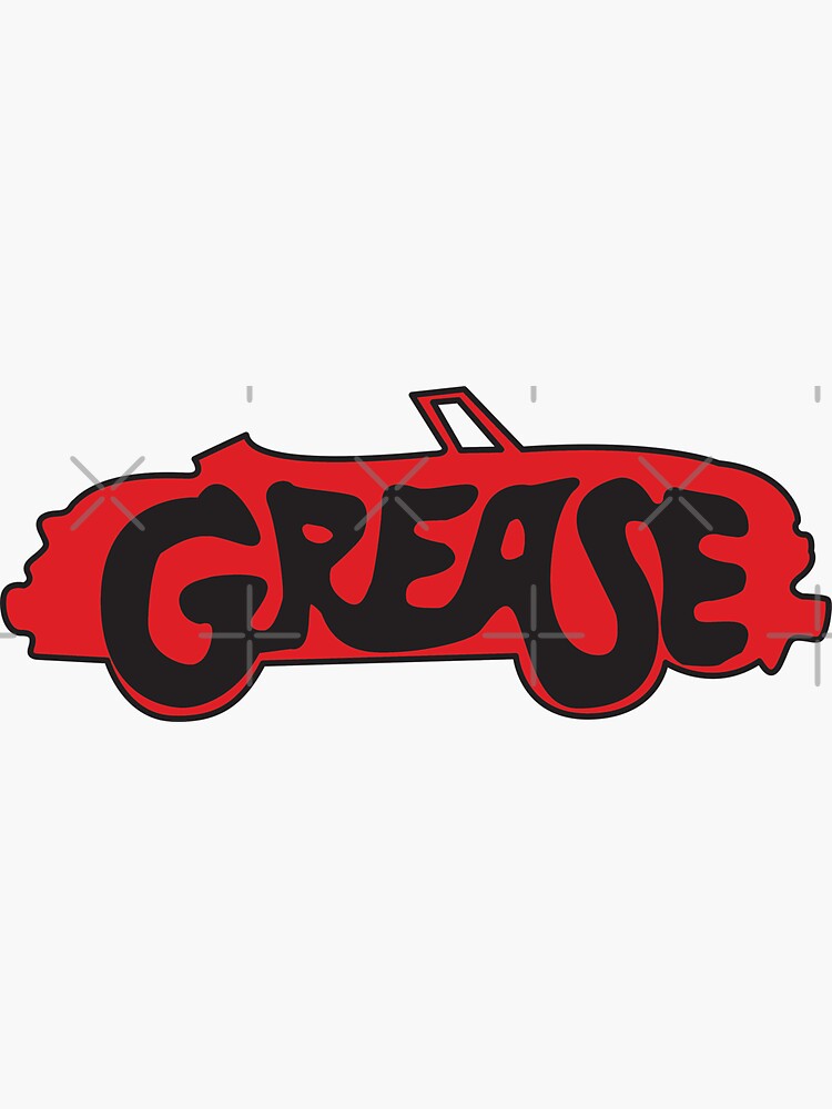 "Grease Car Graphic - Sticker - Photograph - Art work - Display on Wall ...