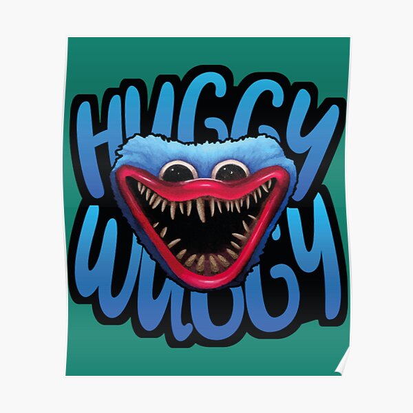 "Poppy playtime - friendly huggy wuggy " Poster for Sale by WeezyTee ...
