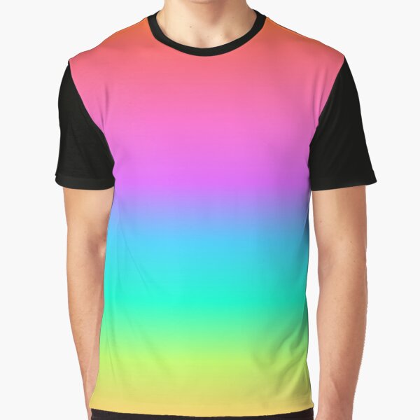 "Pastel Rainbow Gradient" T-shirt for Sale by julieerindesign ...