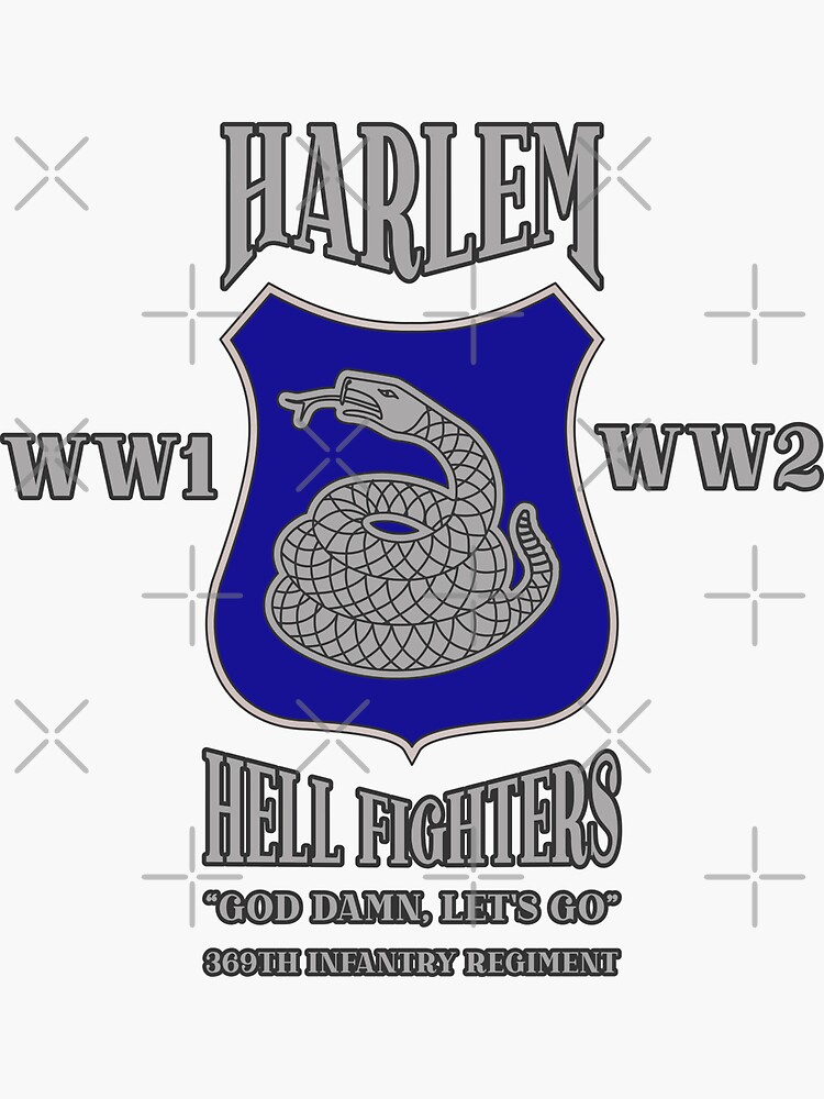 "Harlem Hellfighters" Sticker for Sale by PCB1981 | Redbubble