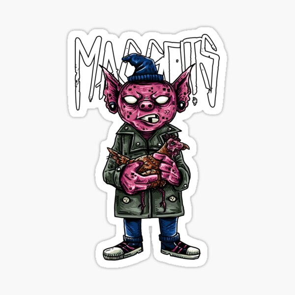 "thief" Sticker by Maggotsartwork | Redbubble