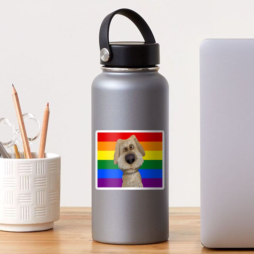 Gay Talking Ben Sticker By Flandersas Redbubble