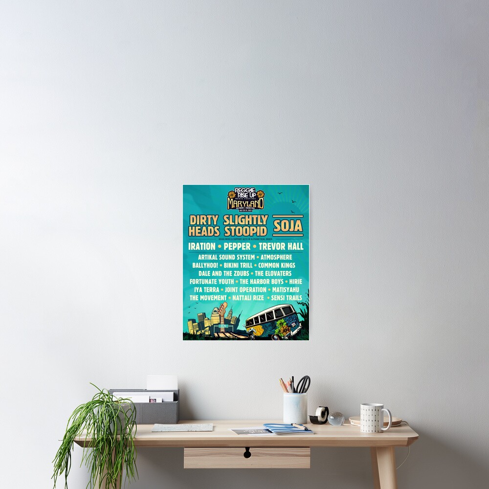 "reggae rise up maryland 2022 masmei" Poster for Sale by iaxelbeyt ...