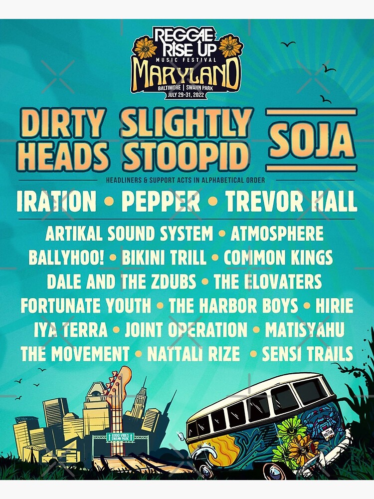 Reggae rise up maryland 2022 masmei Premium Matte Vertical Poster sold ...