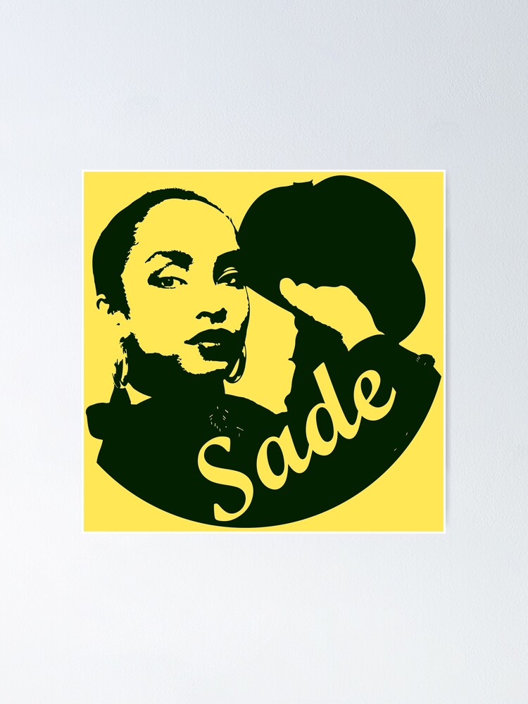 "Sade Adu // singer-songwriter \\ art" Poster for Sale by Saxon ...