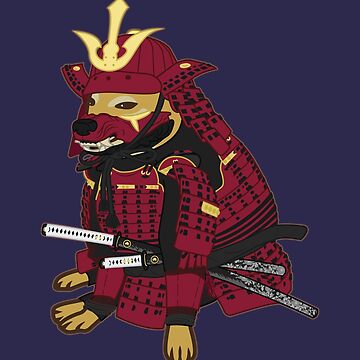 "Samurai Cheems" Sticker for Sale by Rzera- | Redbubble