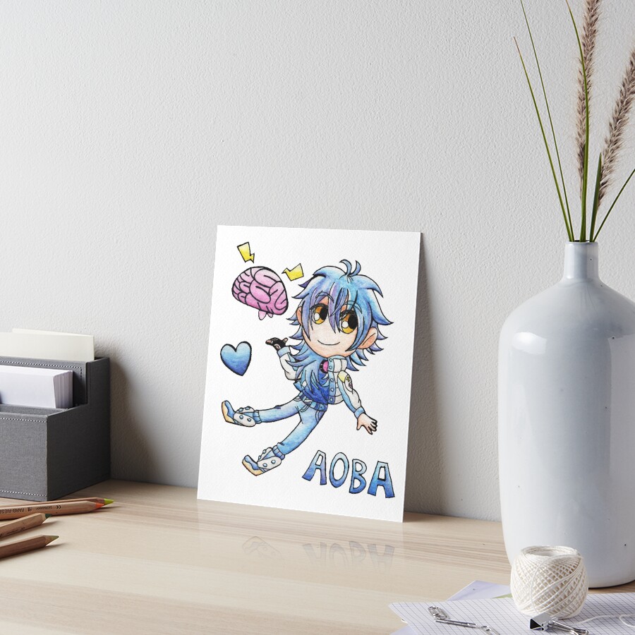 "Aoba Chibi" Art Board Print by Jeny-Nayeli | Redbubble