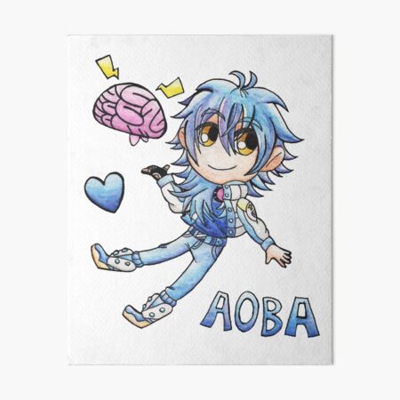 "Aoba Chibi" Art Board Print by Jeny-Nayeli | Redbubble