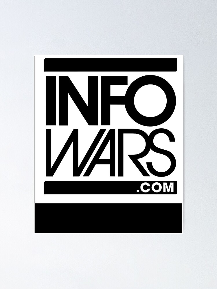 "Info Wars Dot Com Logo" Poster for Sale by ashleevasquez | Redbubble
