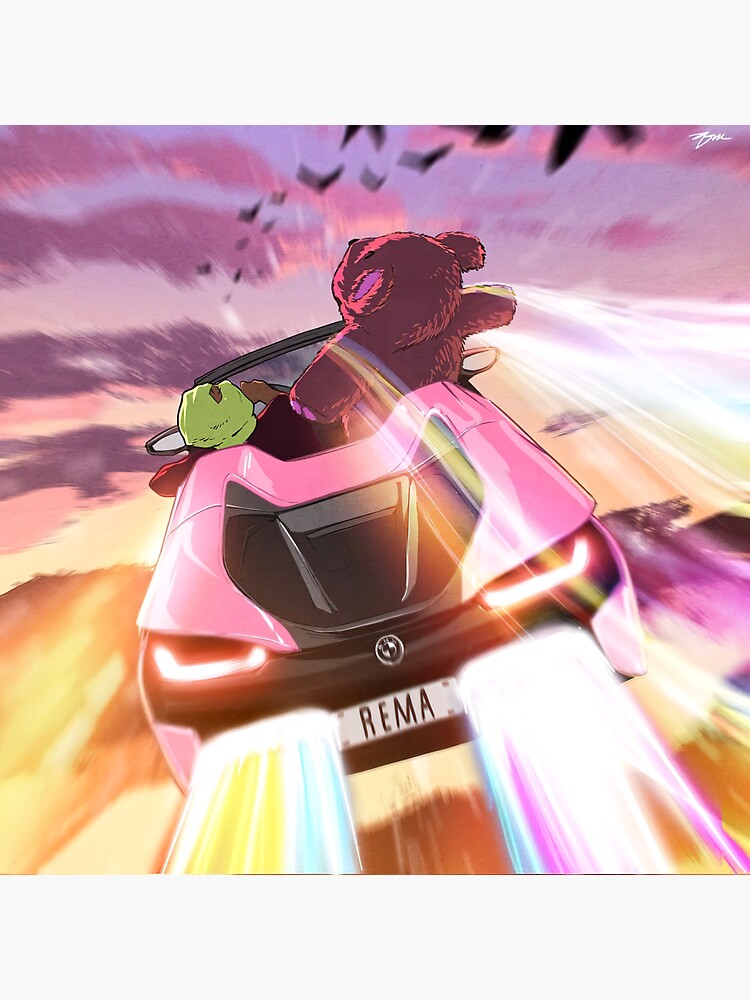 "Rema Beamer" Sticker by Jurgeena | Redbubble