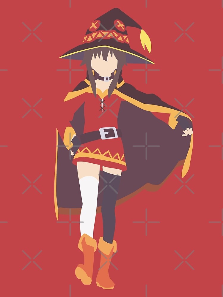 "Megumin Minimalist" Photographic Print for Sale by ZeroKara | Redbubble