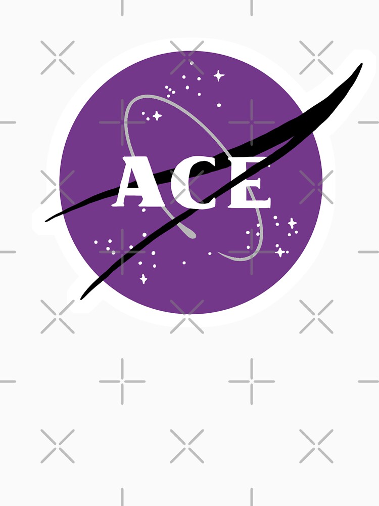 "Space Ace" T-shirt for Sale by whydocowsfall | Redbubble | ace t ...