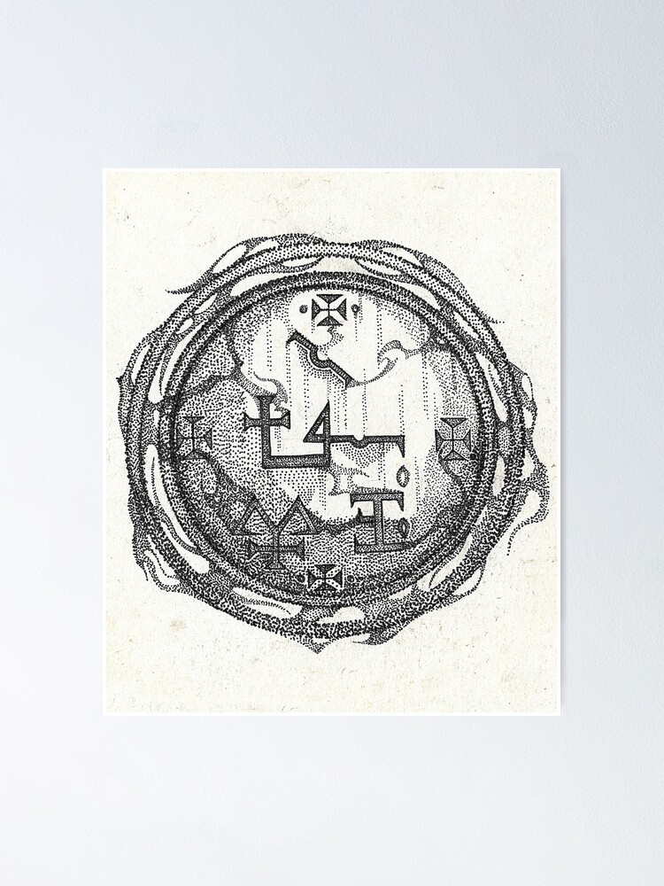 "Samael sigil" Poster by JackCoffins | Redbubble