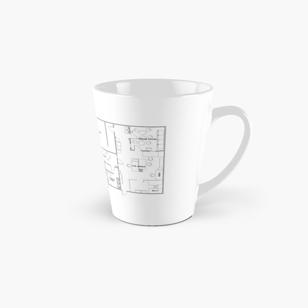"The Office Floor Plan" Coffee Mug for Sale by panos1994 | Redbubble