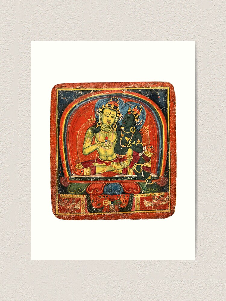 "Tibetan Thangka Amoghasiddhi Buddha Tsakali Card 15th century ...