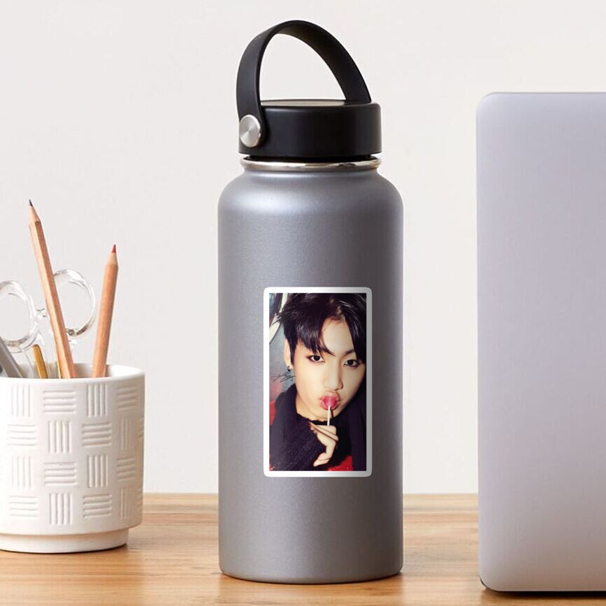 "BTS Jung Kook " Sticker by SwanForDesigns | Redbubble
