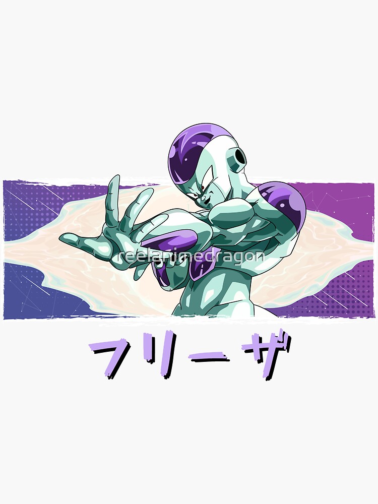 "Frieza Skyfall | Dragon Ball" Sticker by reelanimedragon | Redbubble