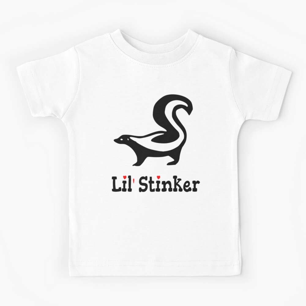 "Lil 'Stinker" Kinder T-Shirt von Blissful-Peach | Redbubble