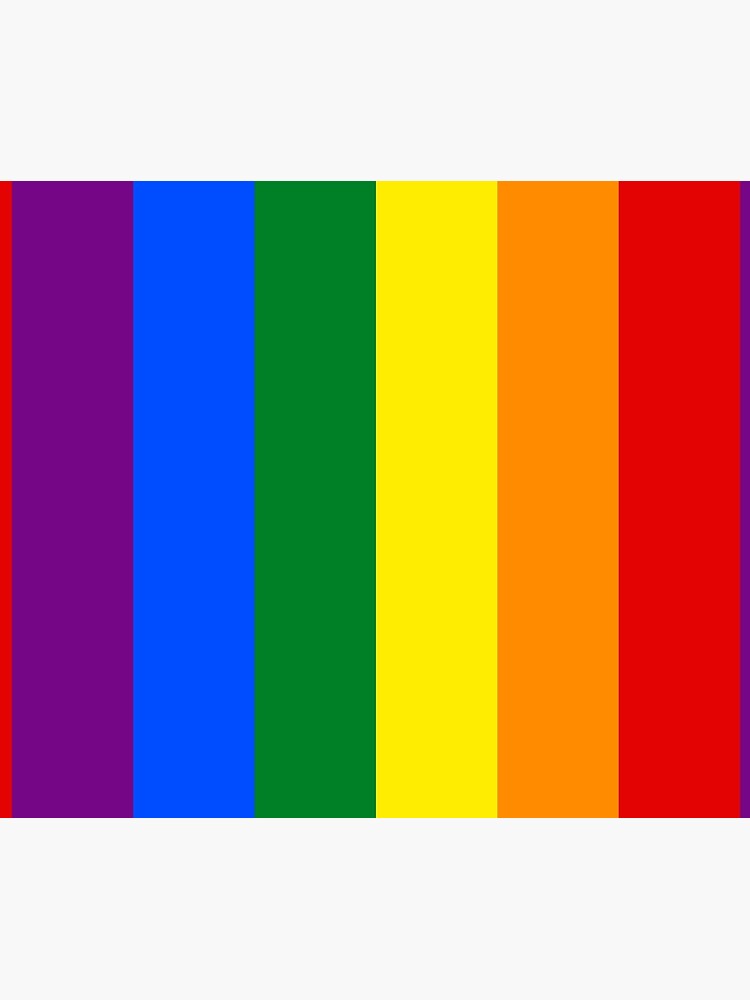Vertical Gay Pride Rainbow Flag Tapestry For Sale By Podartist
