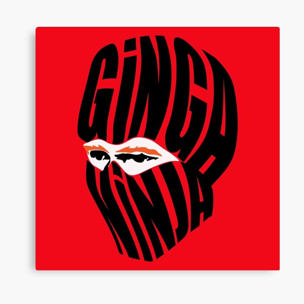 "Ginga Ninja" Canvas Print for Sale by chylng | Redbubble