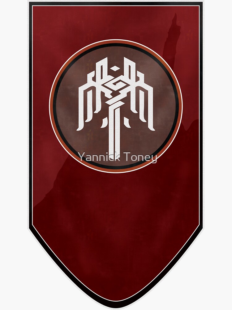 "Kirkwall Banner - Dragon Age Art" Sticker for Sale by YTBooks | Redbubble