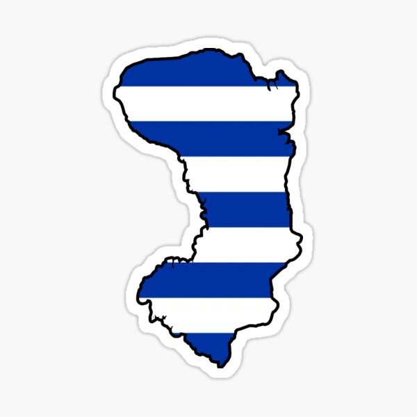 "Chios Greek Island Greece Map Χίος, Ελλάδα Blue White Greek Flag Black ...