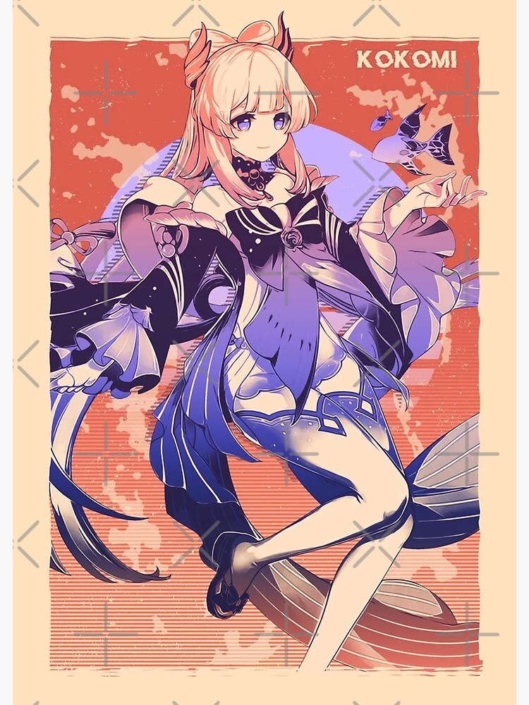 Póster «Genshin Impact Kokomi» de I-Lov3-Anime | Redbubble