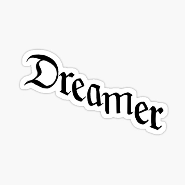 "Dreamer" Sticker by elenachiarello | Redbubble