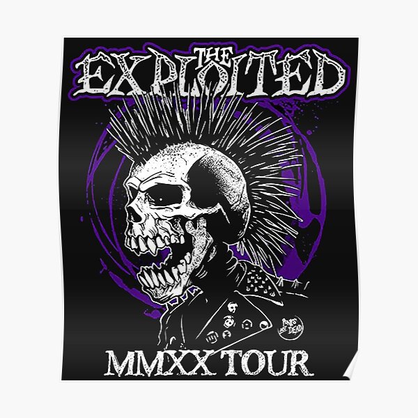 "The exploited" Poster for Sale by gmiddlehurst3d | Redbubble