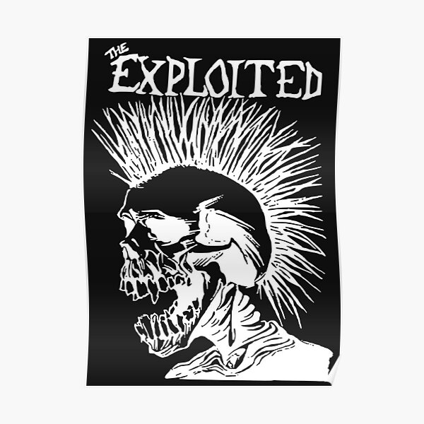 "Best the exploited" Poster for Sale by gmiddlehurst3d | Redbubble