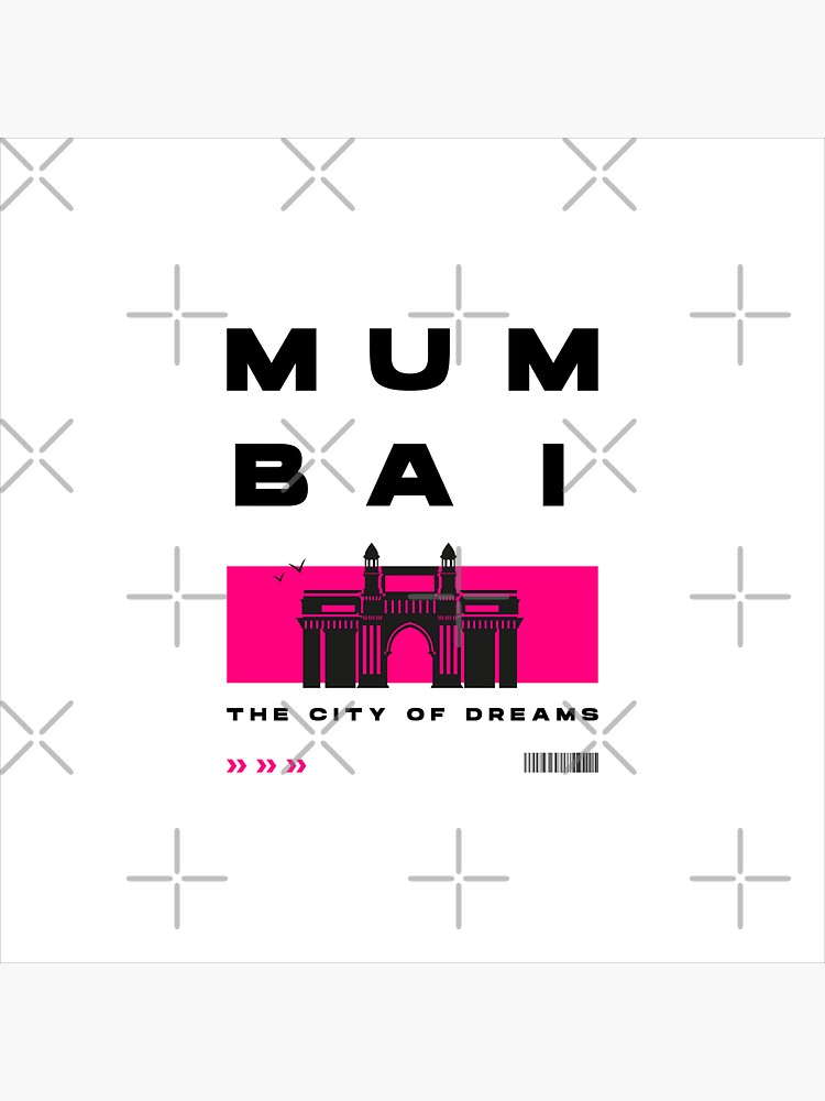 "MUMBAI CITY DESIGN" Sticker by CreaterB | Redbubble